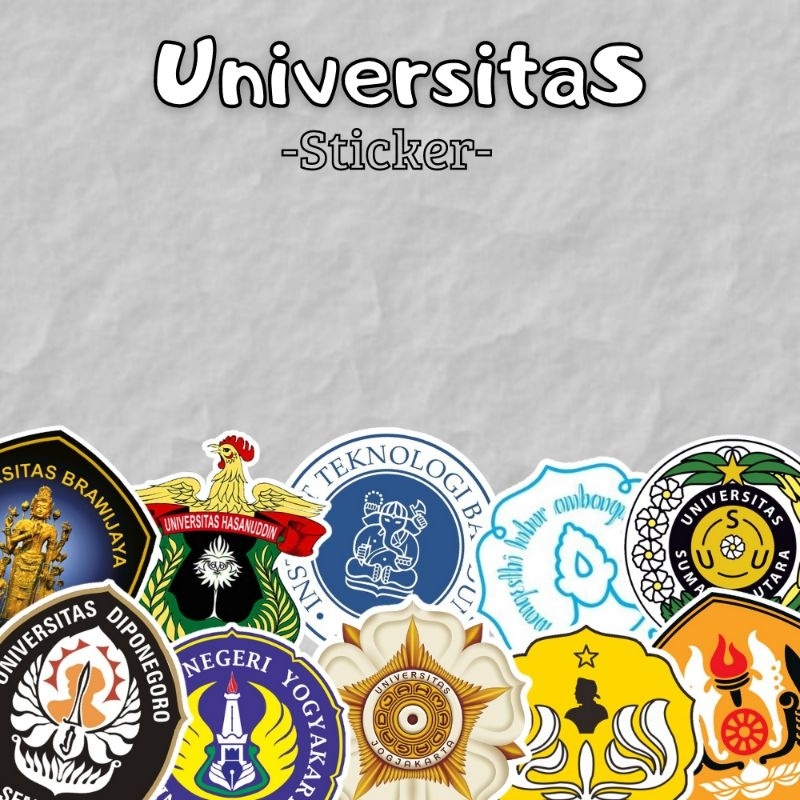 Jual STICKER UNIVERSITAS INDONESIA APAPUN WATERPROOF | Shopee Indonesia