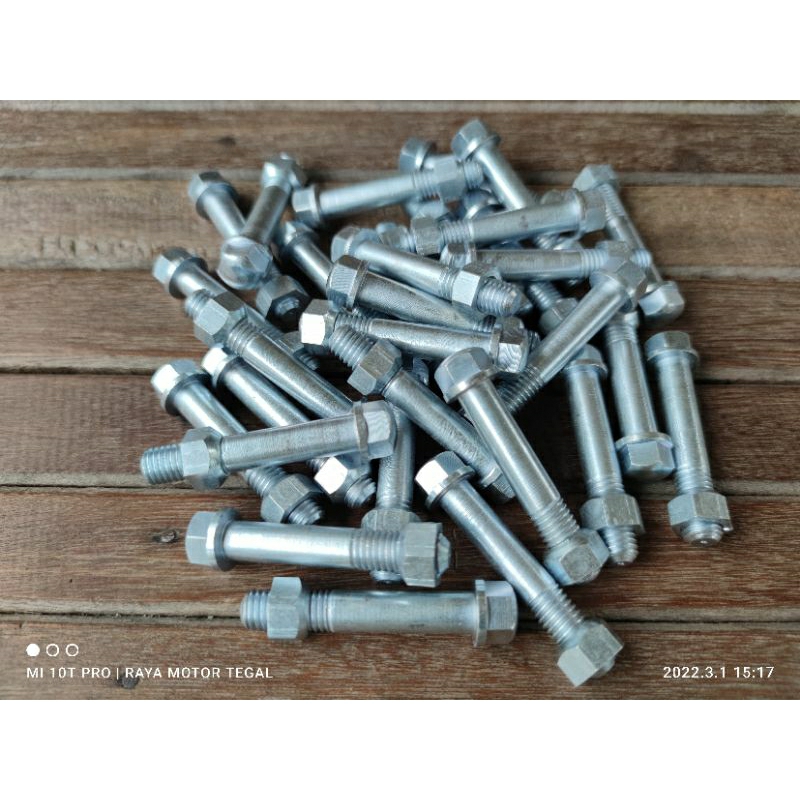 Jual baut mur stang original vespa vbb kongo vnb | Shopee Indonesia