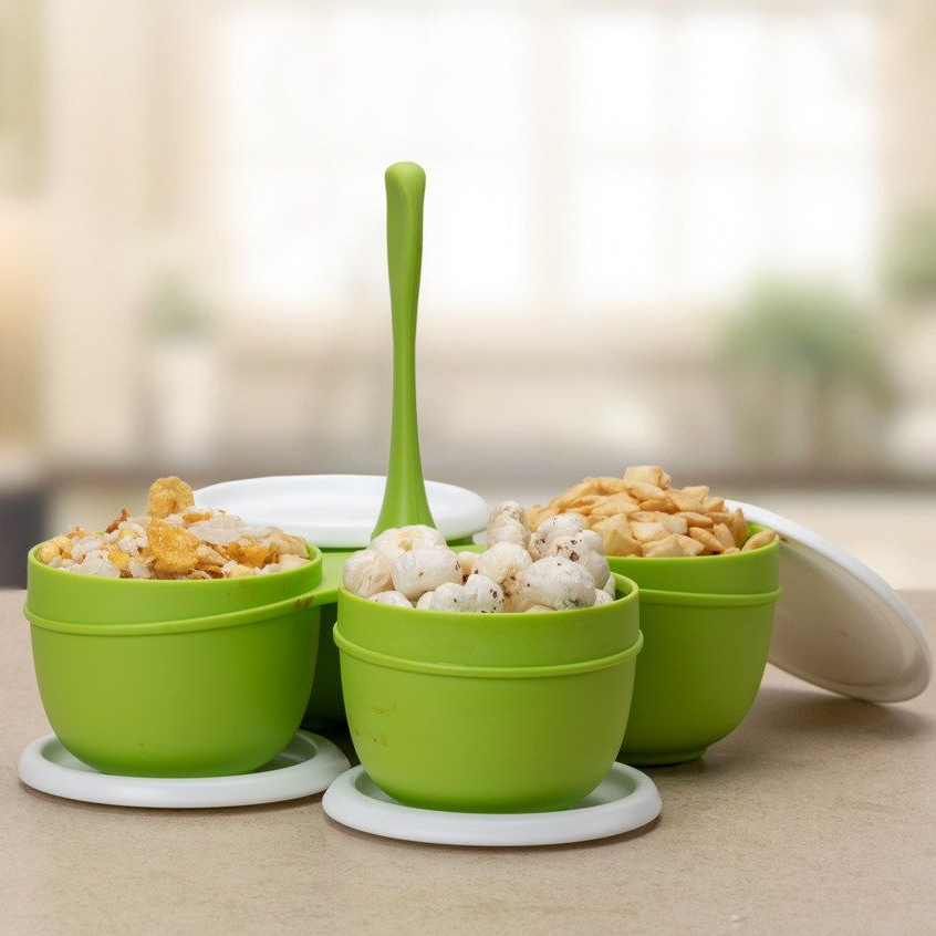 Jual TUPPERWARE Blossom Condimate Set 250ml // Tempat Penyimpanan Bumbu ...