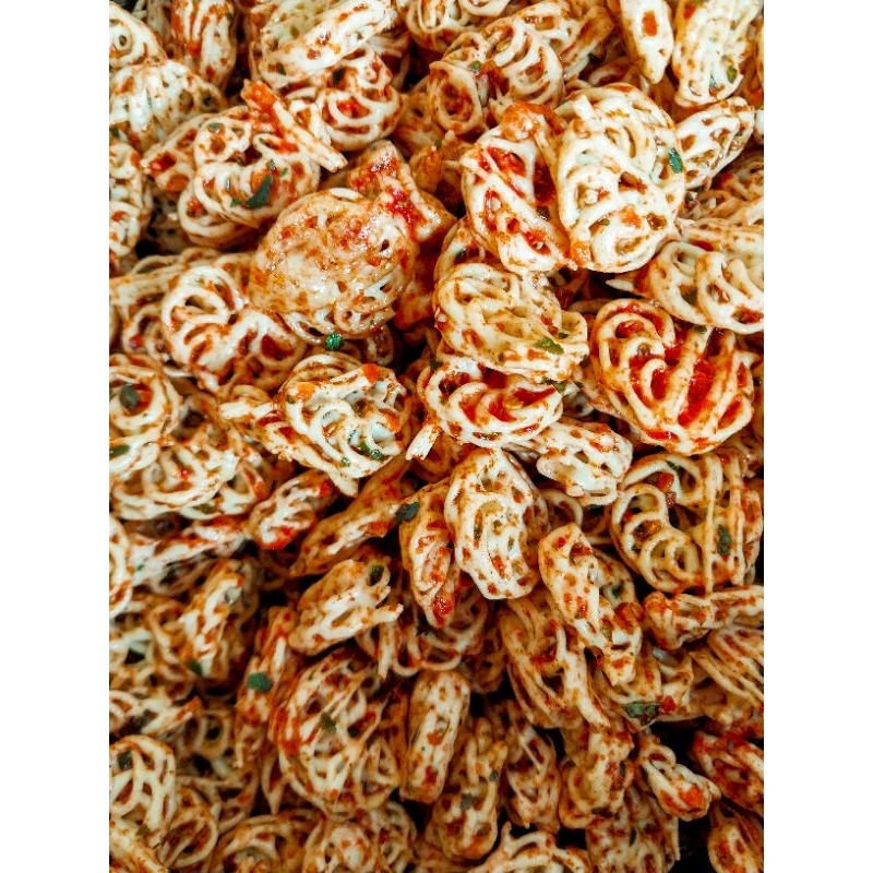 Jual 250GR Krupuk seblak kering Rafael pedas daun jeruk/sebring rafael ...