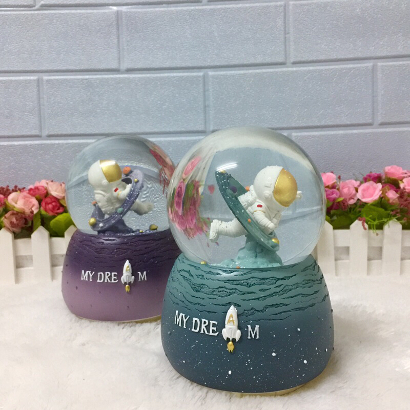 Jual FITUR LENGKAP PREMIUM Snowball / Pajangan Bola Kaca Music Box ...