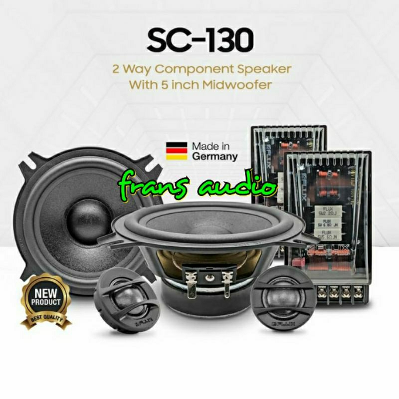 Jual Speaker Flux SC 130 Spirit series speker 2way system FLUX SC130 5 ...
