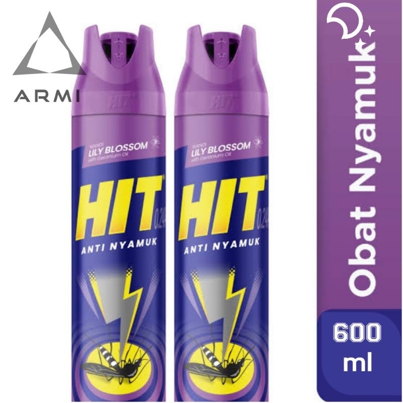Jual HIT OBAT NYAMUK SEMPROT 600 ML | Shopee Indonesia