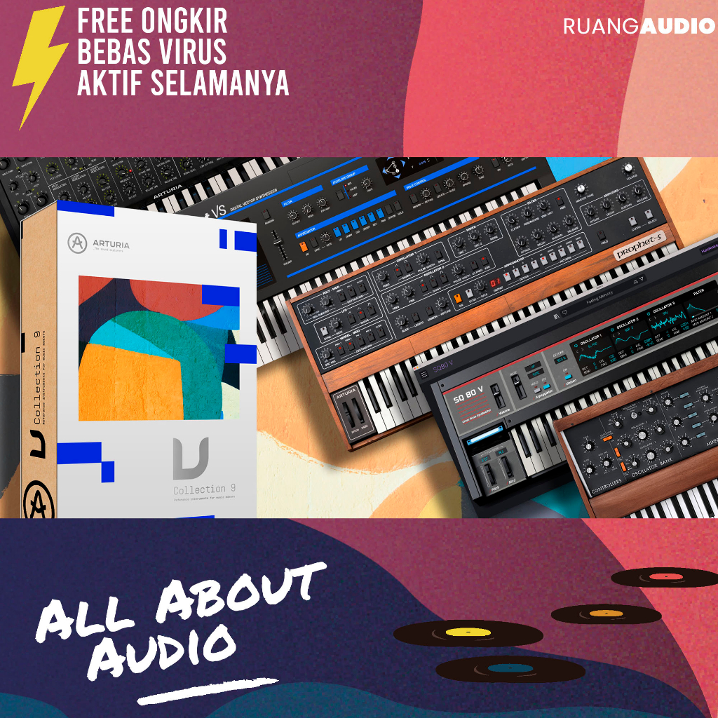 Jual Arturia V Collection 9 v9.5.2 WIN ( Full Activated ) | Shopee ...