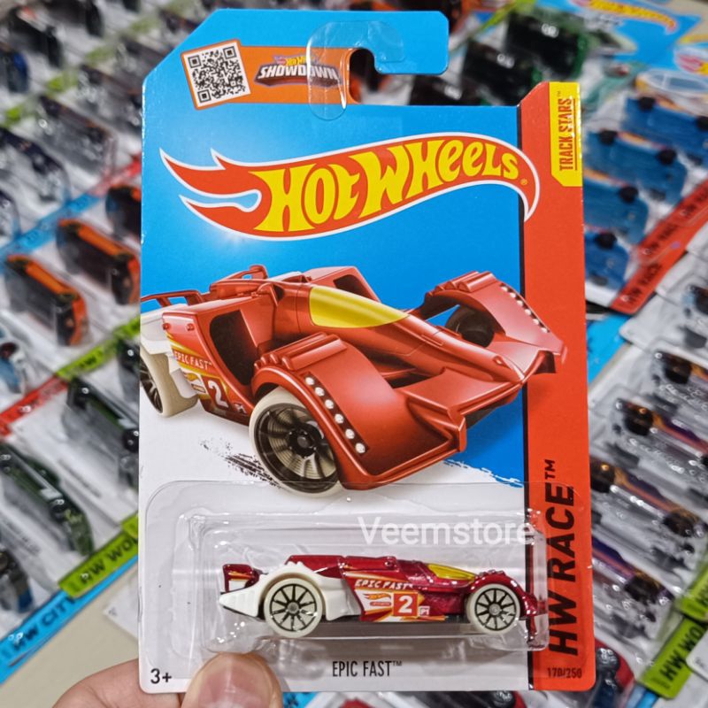 Jual Hotwheels 1:64 Epic Fast Glow in The Dark [Original Mattel] SNI ...