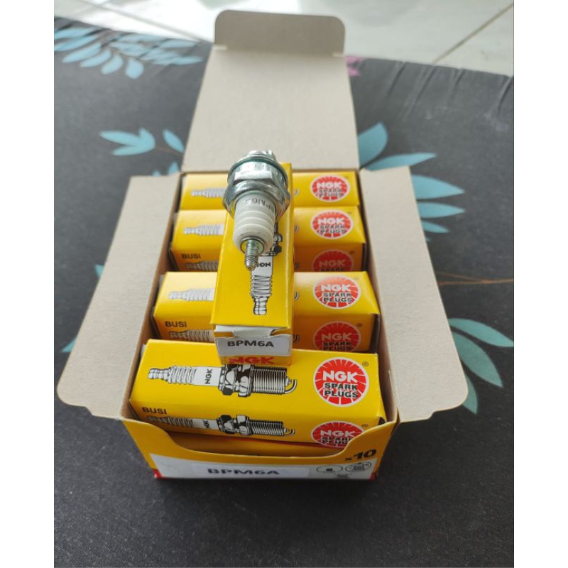 Jual Busi BPM6A 2TAK MINI NGK Busi Senso, Mesin Potong Rumput, Motor ...