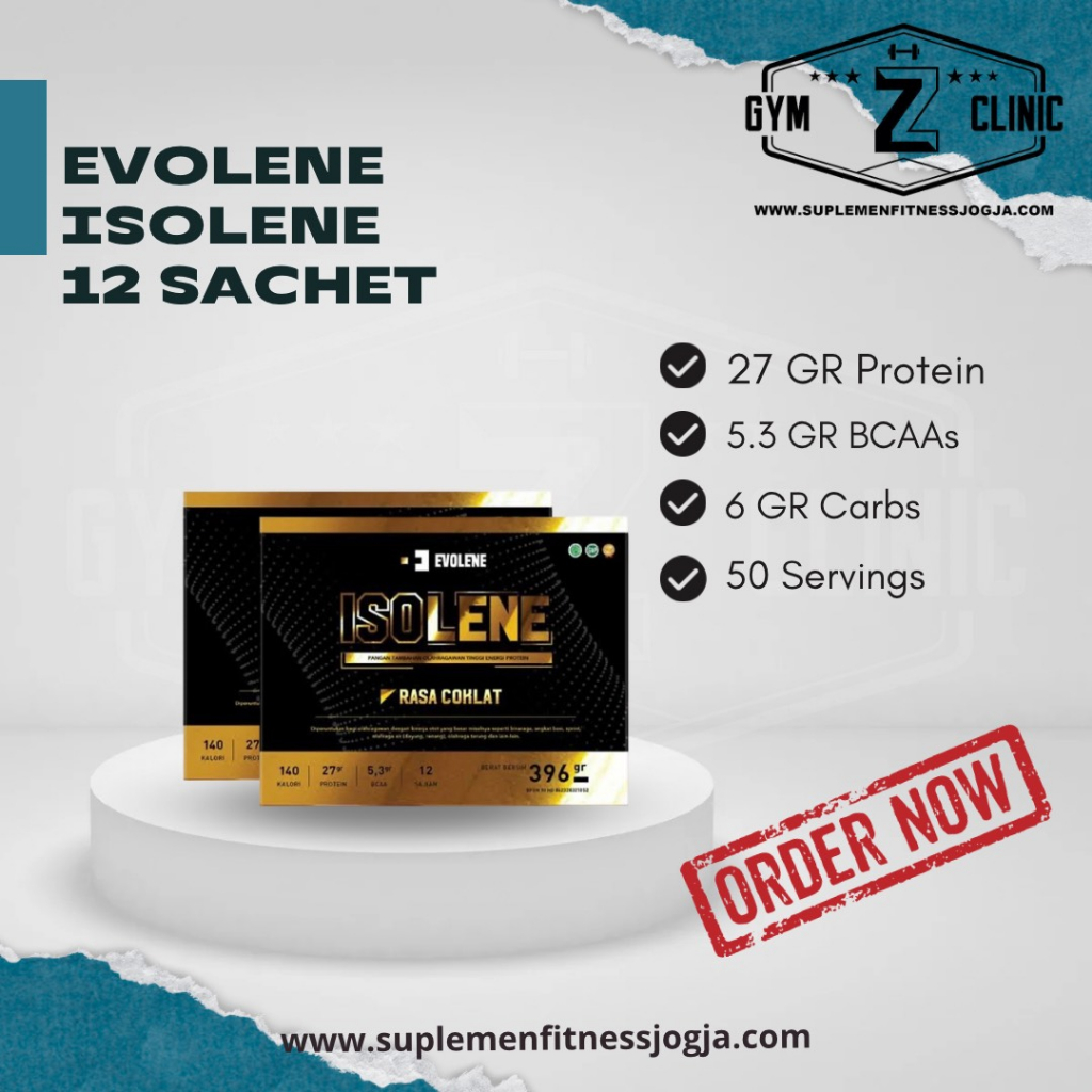 Jual Evolene Isolene 12 sachet 496gr bpom halal | Shopee Indonesia