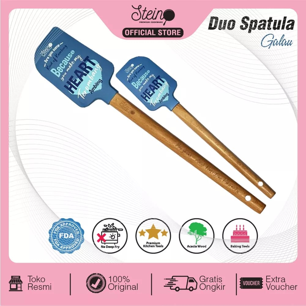 Jual STEIN SPATULA BAKING DONUT DAN FRYDAY STEINCOOKWARE SET ISI 2 ...