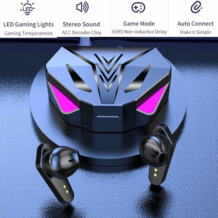 Jual Headset Bluetooth Gaming TWS-X15 Bluetooth V5,2 | Shopee Indonesia