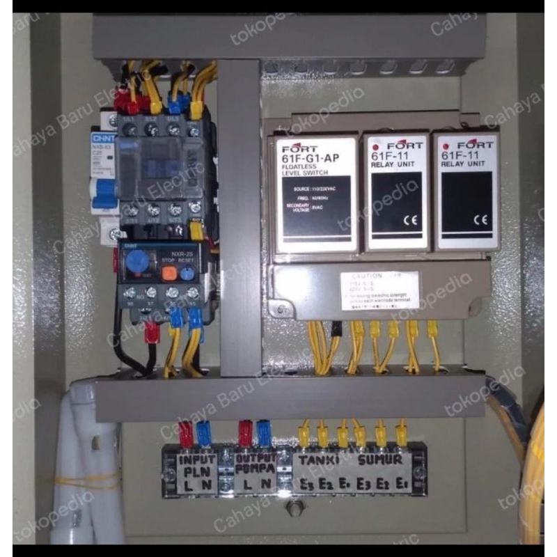 Jual panel pompa submersibel 3 HP 1 Phase 2 tanki auto manual | Shopee ...