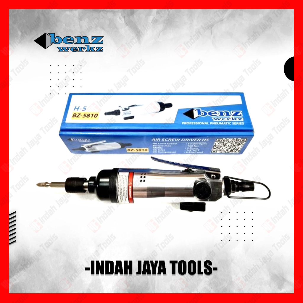 Jual BENZ BZ-5810 Air Screwdriver Obeng Angin Kompresor Impact Wrench ...