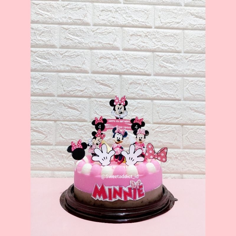Jual (BISA UNTUK HARI H) Pudding ulang tahun / pudding karakter / kue ...