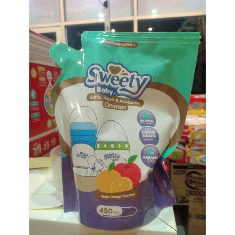 Jual SWEETY BABY BOTTLE, NIPPLE &ACCESSORIES 450 ML | Shopee Indonesia