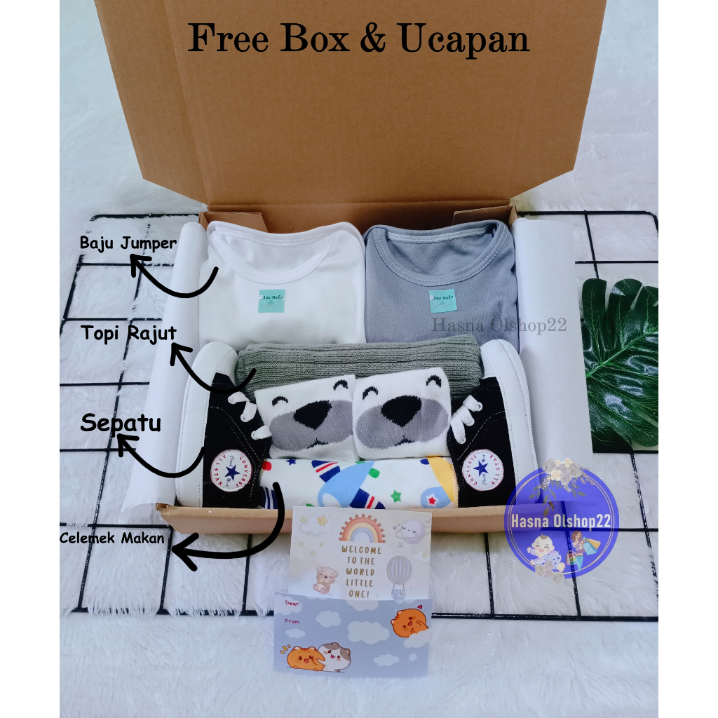 Jual Gift Box Baby / Kado New Born / Kado Bayi / Baju Bayi / Paket ...