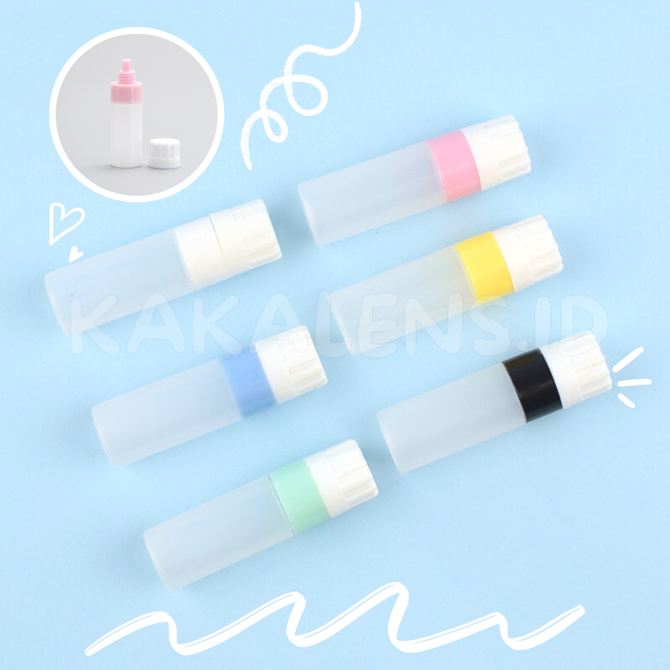 Jual BOTOL KOSONG KECIL UNTUK TEMPAT AIR SOFTLENS / TETES SOFTLENS ...