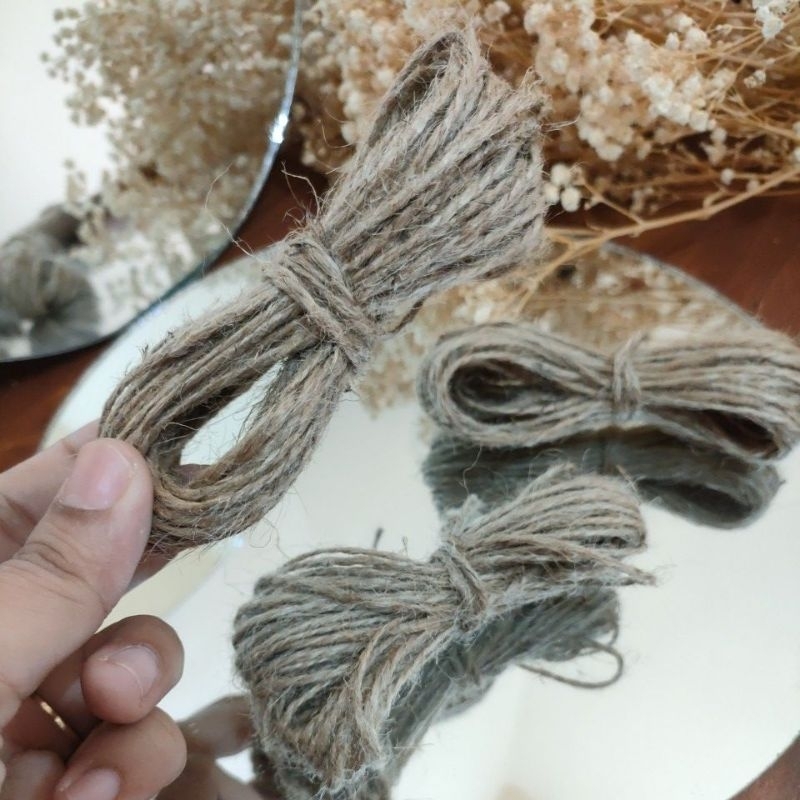 Jual tali Rami / Tali Goni 2 ply ( per 10 meter) | Shopee Indonesia