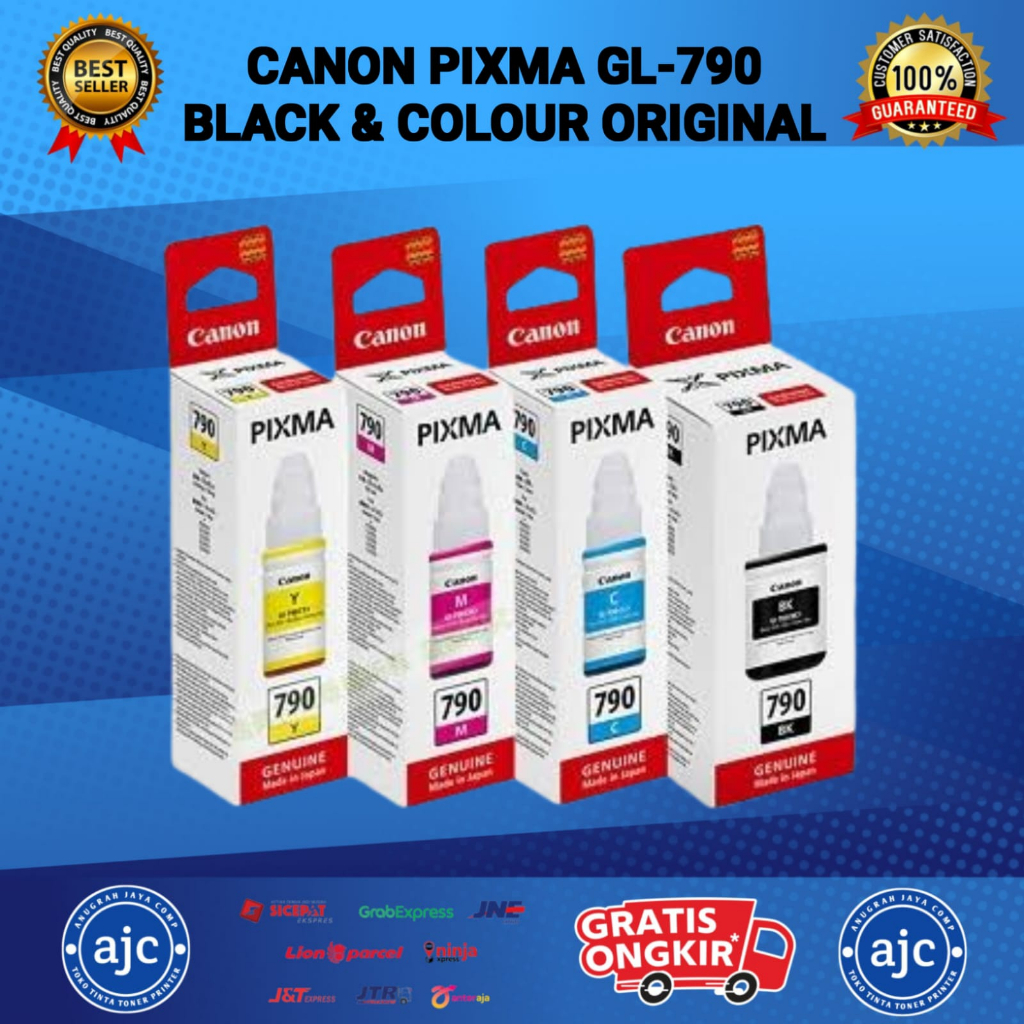 Jual Tinta Canon Pixma GL-790 /G1010/G2010/G3010/G4010 [B/C/M/Y ...