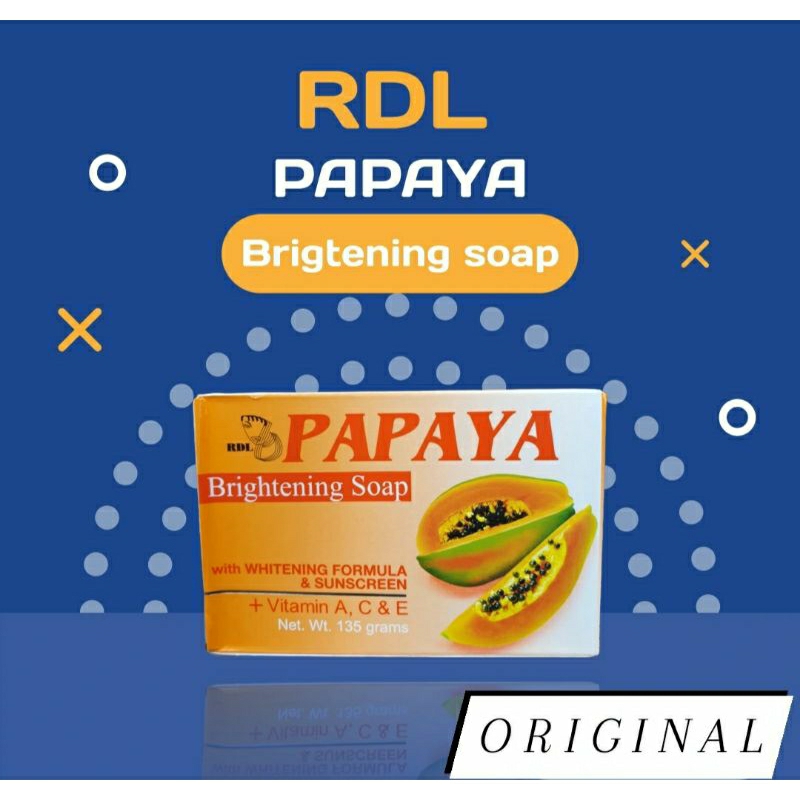 Jual SABUN PAPAYA RDL 135gr ORIGINAL | Shopee Indonesia