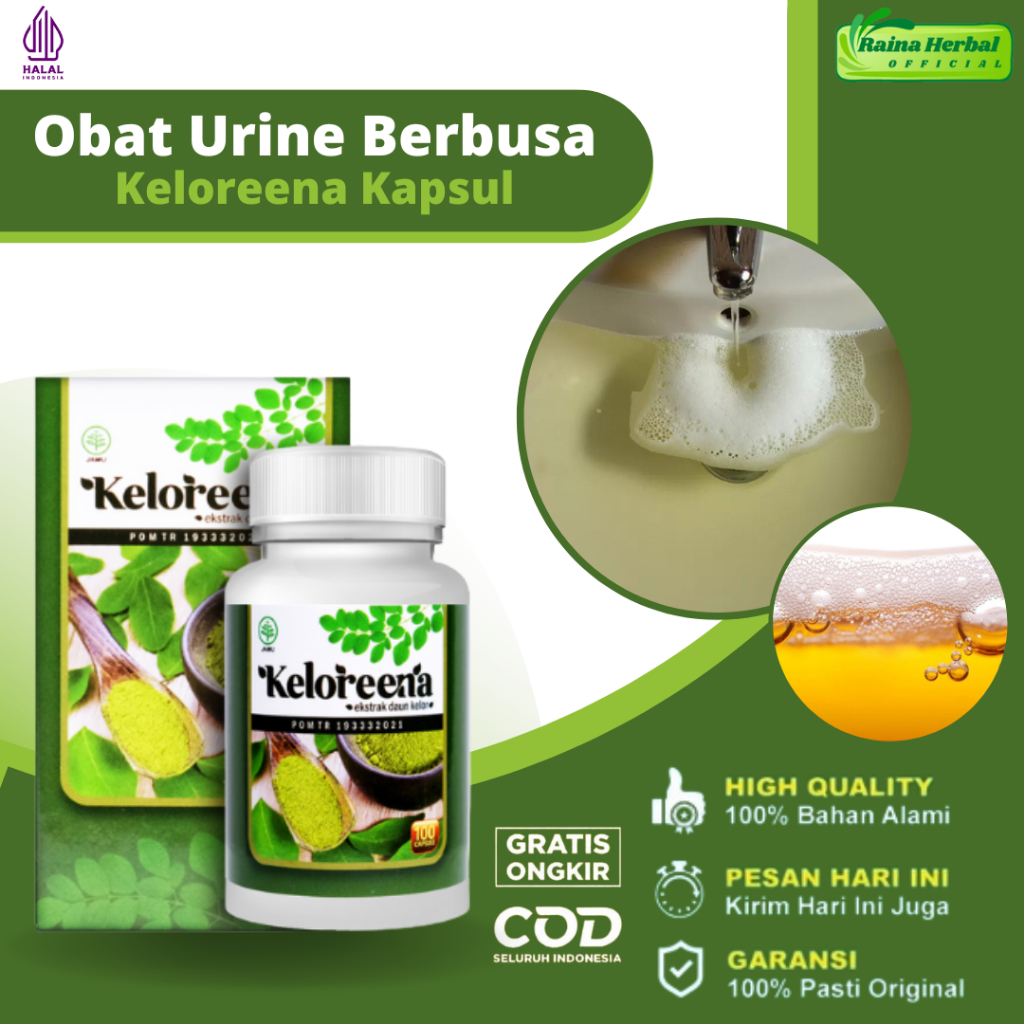 Jual Raina Herbal - Obat Urine Berbusa, Obat Kencing Berbusa, Obat Urin ...