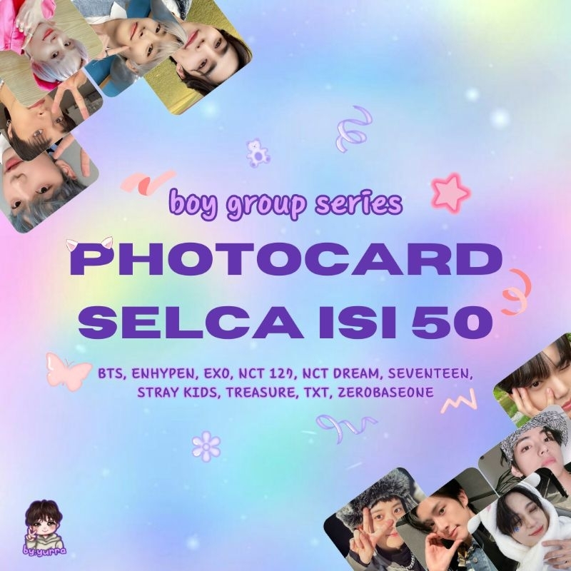 Jual [BOY GROUP SERIES] PAKET PHOTOCARD SELCA ISI 50 - BOYNEXTDOOR, BTS, ENHYPEN, EXO, NCT 127 ...