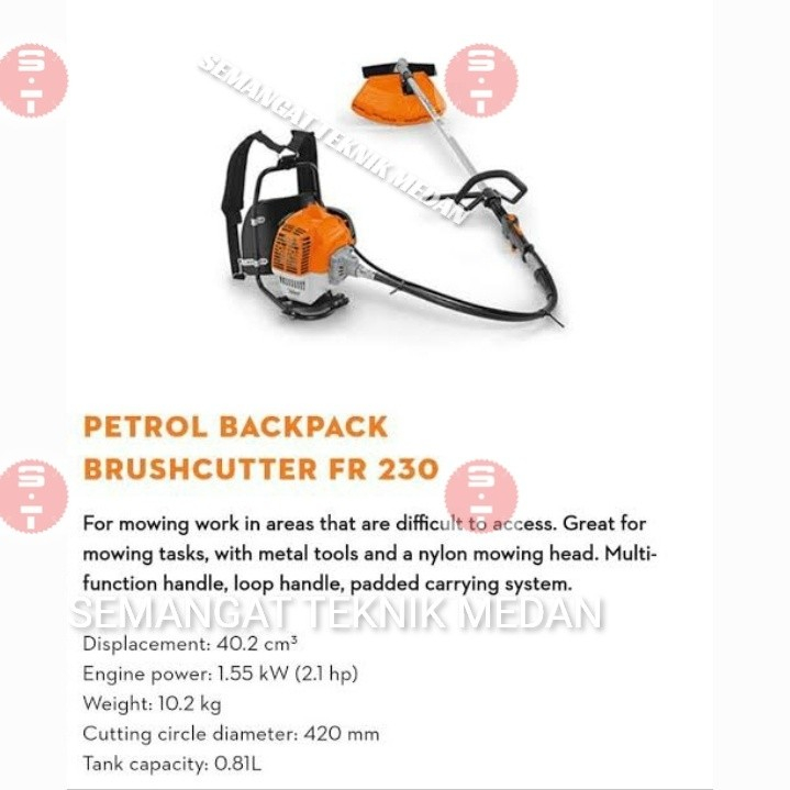 Jual FS230 MESIN POTONG BABAT PANGKAS RUMPUT GRASS CUTTER 2TAK STIHL FS 230 | Shopee Indonesia