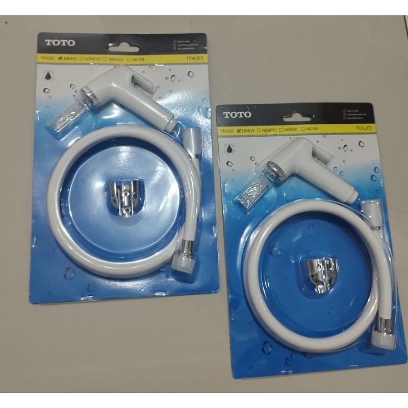Jual jet shower merk toto asli warna putih (ASLI) | Shopee Indonesia