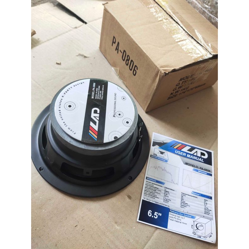 Jual Speaker LAD 6 inch PA-0806 | Shopee Indonesia