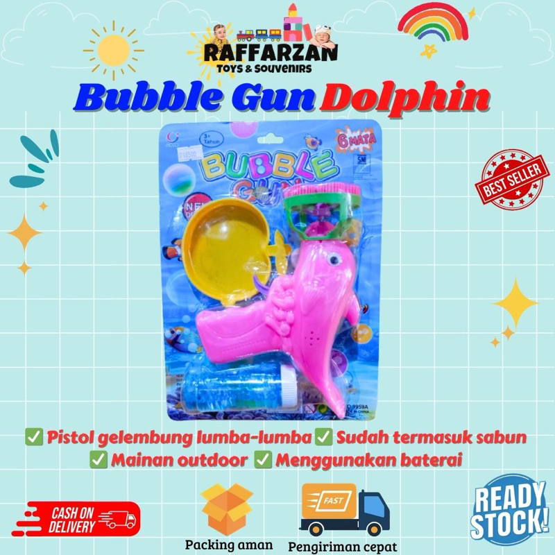 Jual Pistol Air Tembakan Air Senjata Air Pistol Gelembung Bubble Gun ...