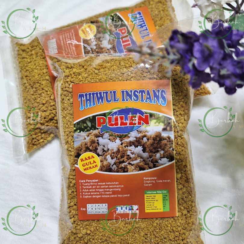 Jual TIWUL INSTAN NASI TIWUL MANIS GULA MERAH OYEK SINGKONG INSTANT ...