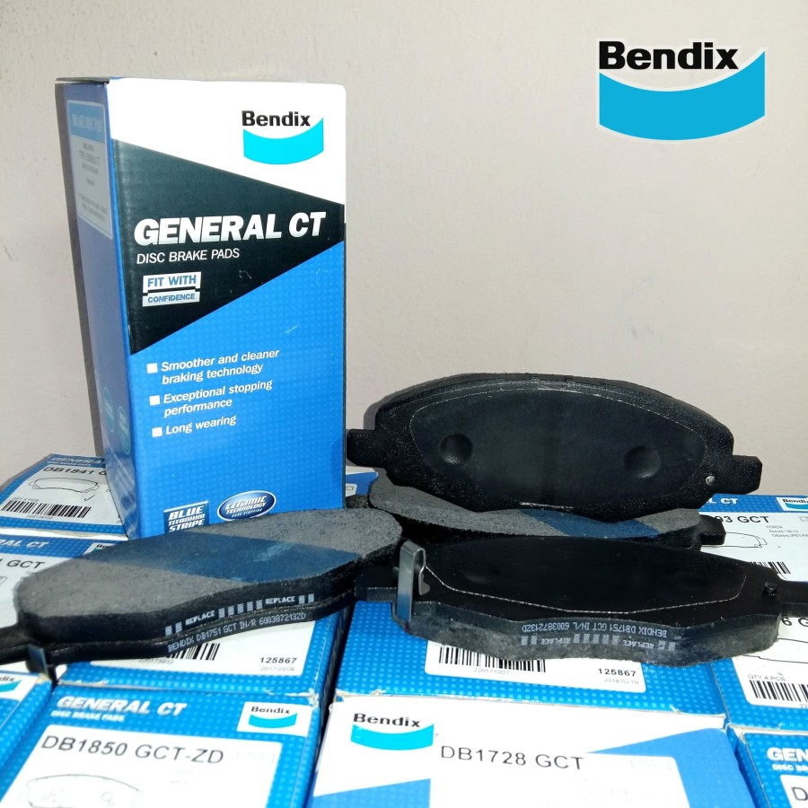 Jual BENDIX Kampas Rem Depan Toyota Innova, Grand Innova 2004-2015 Jamin Asli BENDIX GCT ...