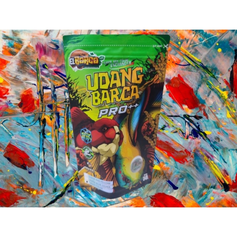 Jual Udang Pakan Ikan Barca Pro ++ Multi Color Semua Basic Warna Chana ...