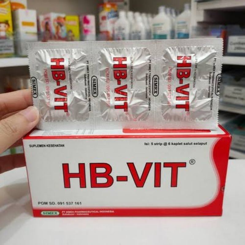 Jual HB-vit / HBvit / Hb vit original box | Shopee Indonesia