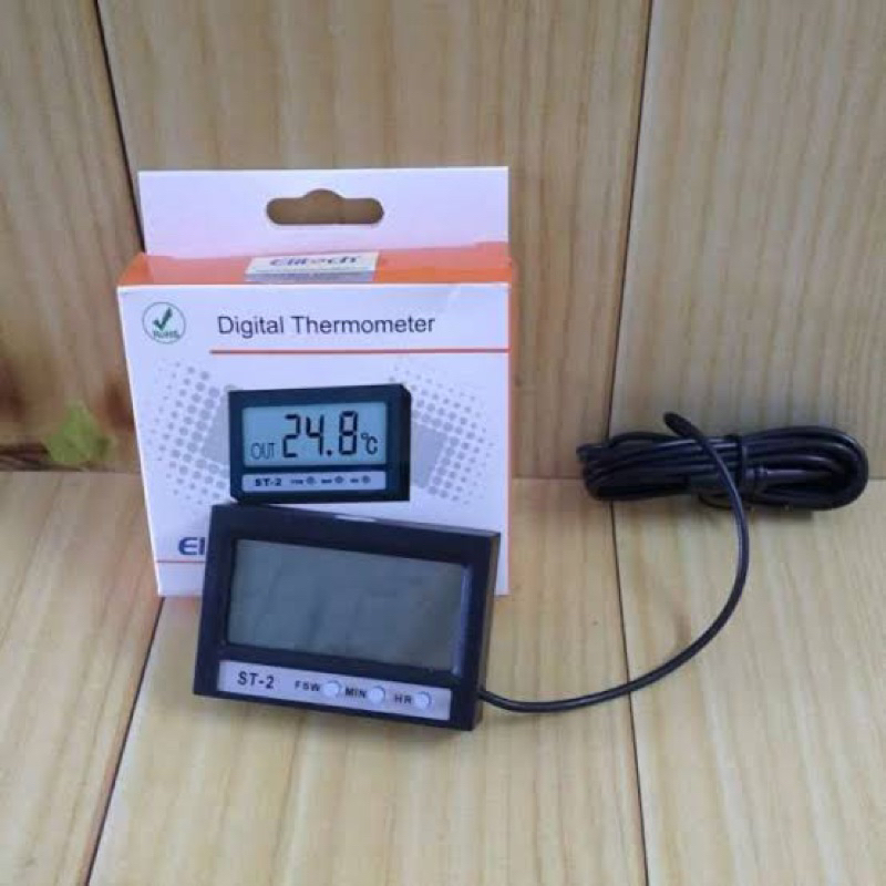 Jual ST-2 Digital Thermometer / Display suhu digital | Shopee Indonesia