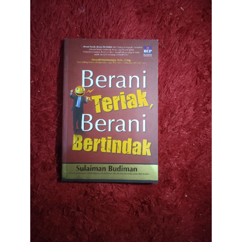 Jual ( preloved ) berani teriak berani bertindak original | Shopee ...