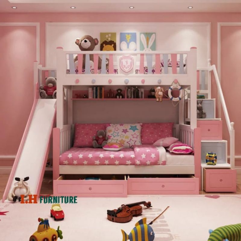 Jual Bunk bed anak , tempat tidur tingkat anak , ranjang susun prosotan ...