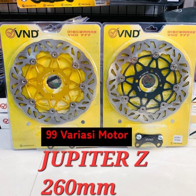 Jual PIRINGAN DEPAN CAKRAM VND 260MM DISC BRAKE JUPITER Z JUPITER MX ...