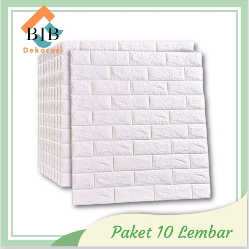 Jual [COD] Wallpaper Dinding Foam Motif Bata | Shopee Indonesia