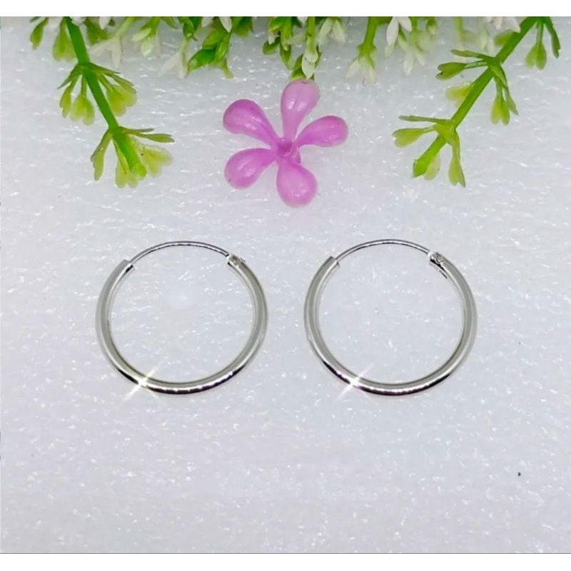 Jual Anting Gipsi Polos Titanium Lapis Emas 24K Ukuran 20 Mm Paling ...