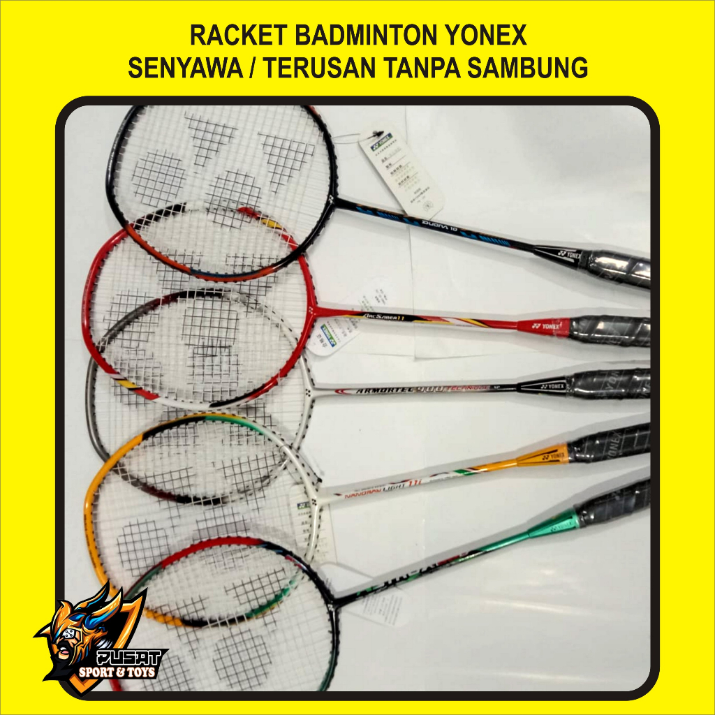 Jual Raket Badminton / Bulutangkis Senyawa Tanpa Sambung ( Type Y ...