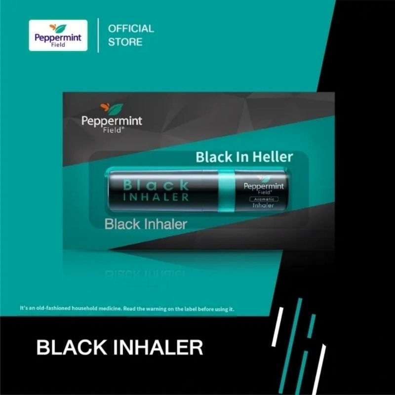 Jual READY STOK !! Inhaler Black Peppermint Field Aromatik Mentol ...