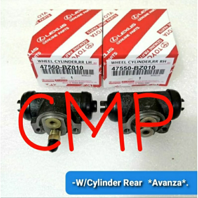 Jual WHEEL CYLINDER ASSY SENTRAL RODA REAR BLOK REM BELAKANG TOYOTA ALL ...
