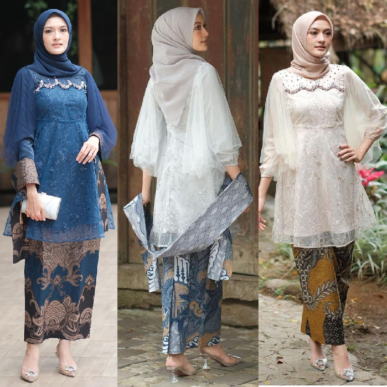 Jual Produk Terbaru - Set Kebaya Brokat Wanita Kinan Dress By Nusantara ...