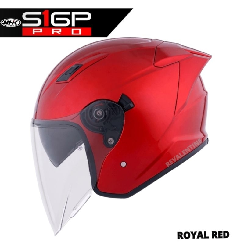 Jual NHK S1GP PRO SOLID ALL VARIANT Double Visor | Helm Half Face ...