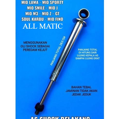 Jual Tabung stik hidrolis shock belakang AS SHOCK SHOK SKOK BELAKANG ...