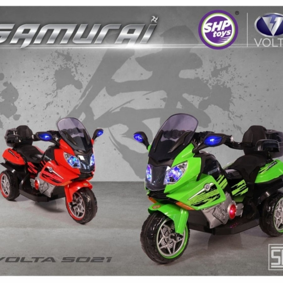 Jual Mainan Motor Aki Anak Motor SAMURAI VOLTA SHP 5021 | Shopee Indonesia