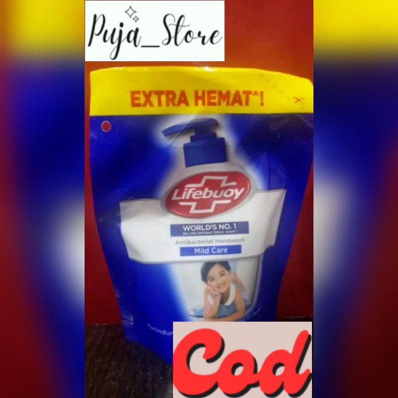 Jual LIFEBOY ANTIBACTERIAL HAND WASH MILD CARE 180ML | Shopee Indonesia