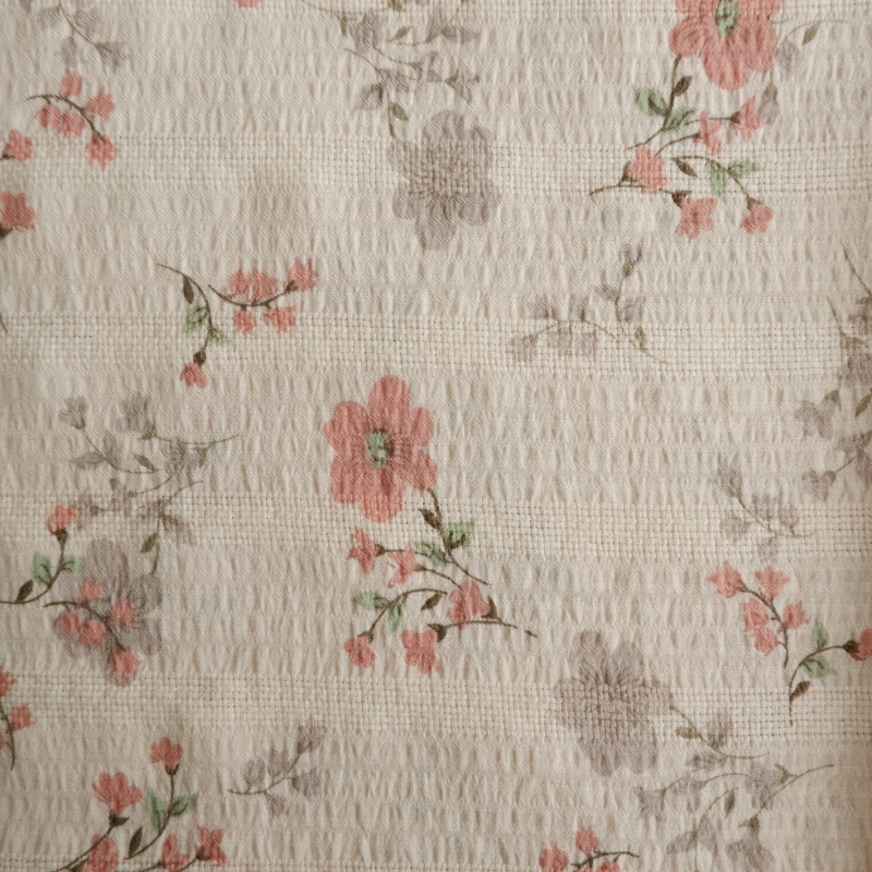 Jual Kain Crinkle Corak Premium/ Bahan Crinkle Corak Flower Premium ...