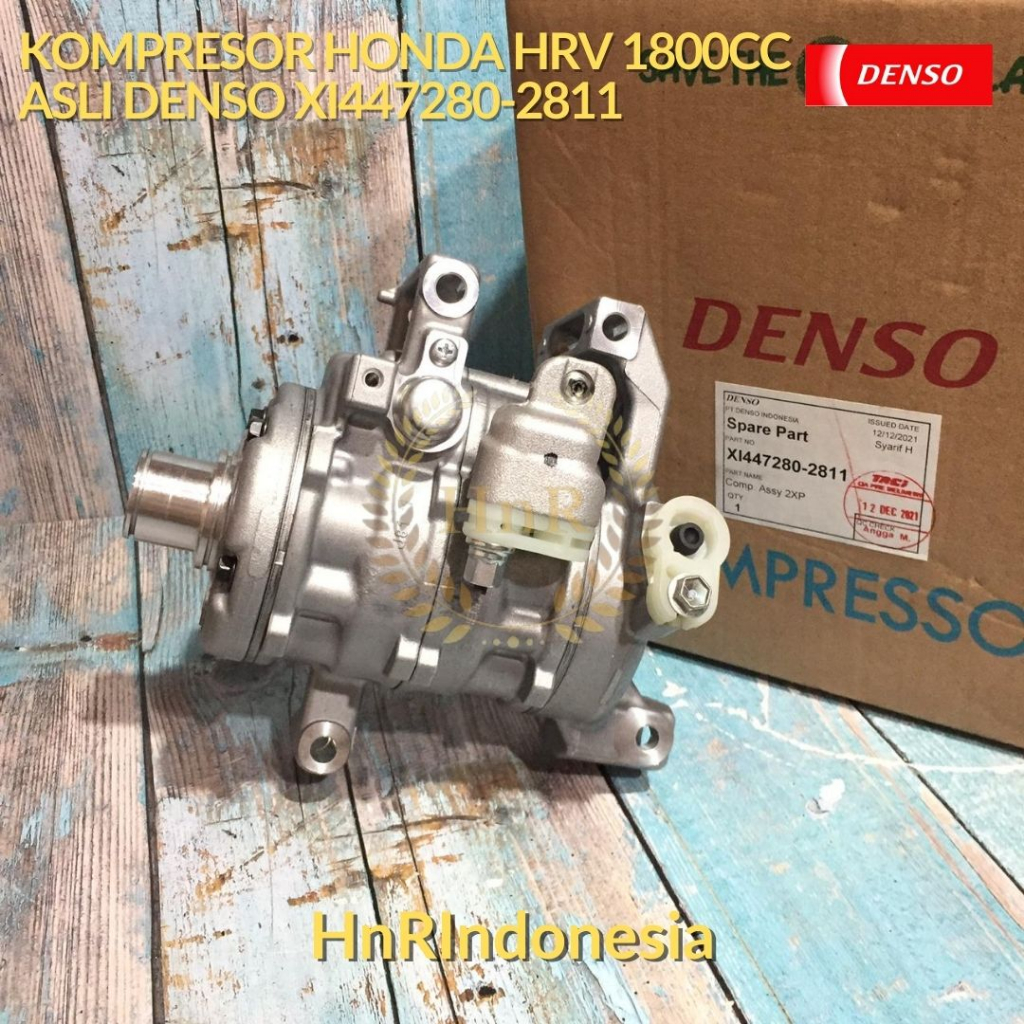 Jual KOMPRESOR COMPRESOR AC HONDA HRV 1800cc 1.8 ASLI DENSO DENSO ...