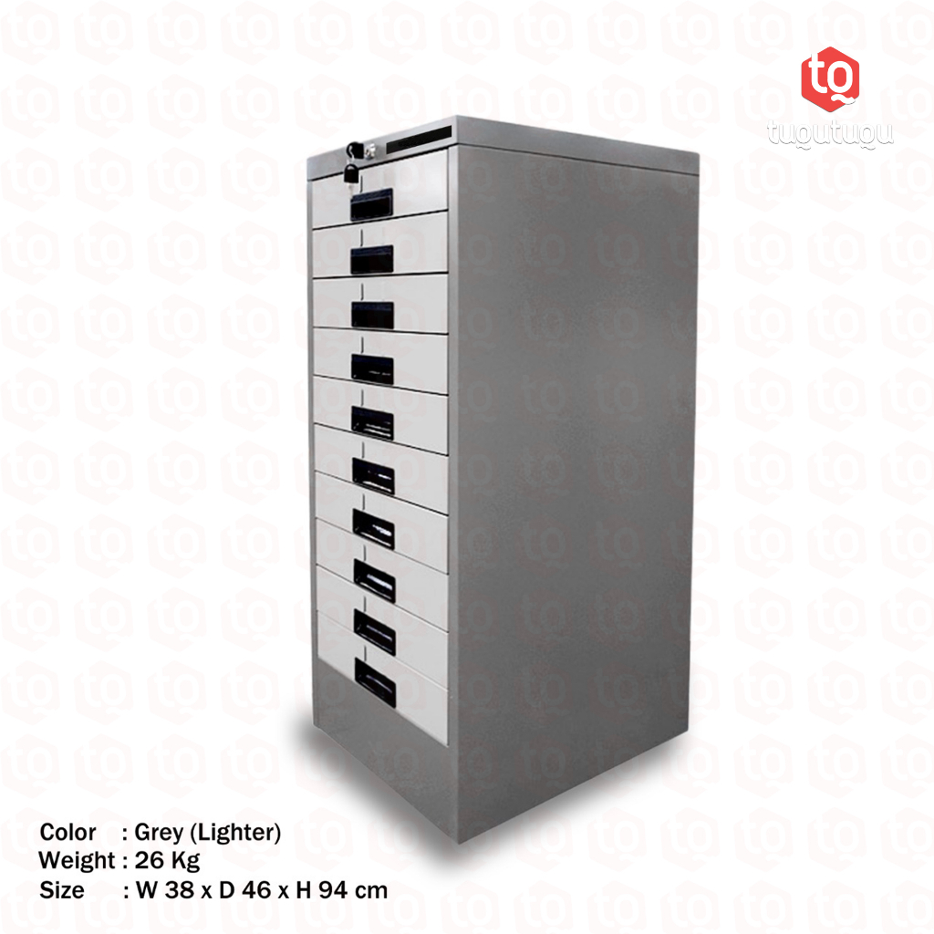 Jual Lemari Besi Penyimpan Laptop 10 Laci (LOKER) | Shopee Indonesia