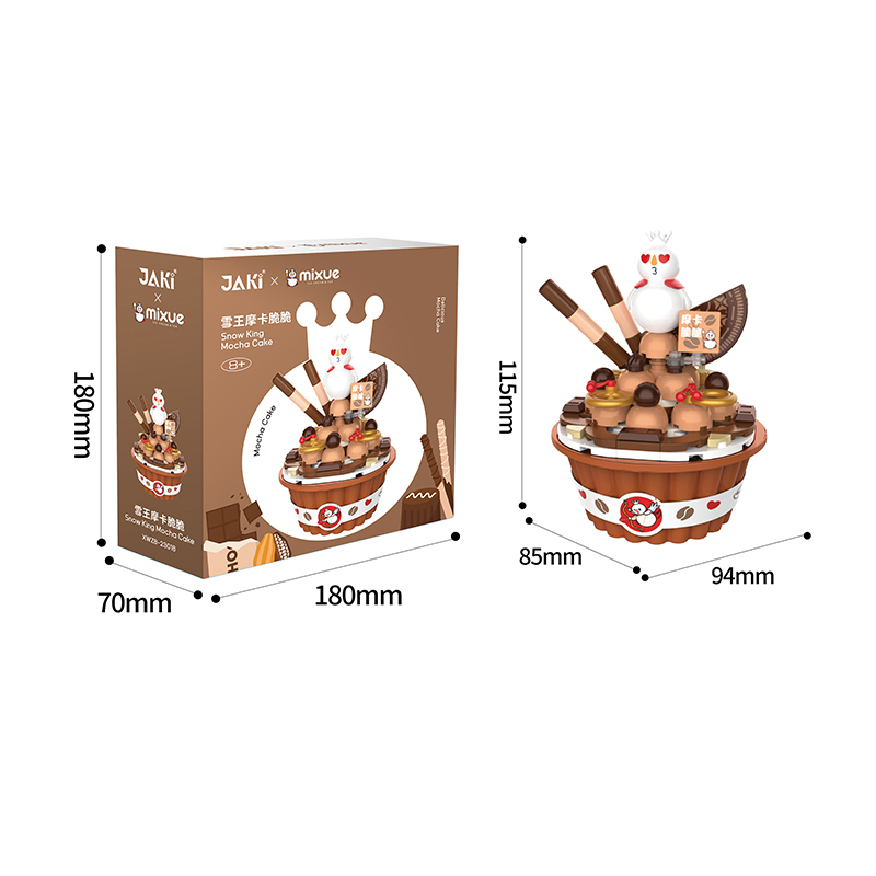 Jual Block Toys Bricks Seri Mixue Nano Block Mainan Balok Susun Edukasi ...